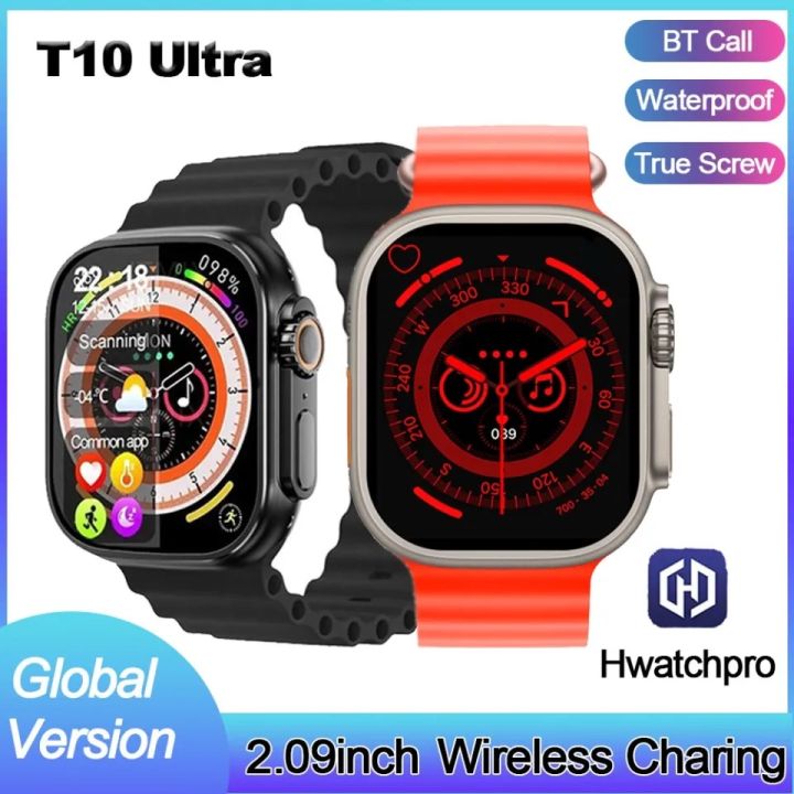 T10 Ultra Smartwatch: A 2.09-Inch HD Display, Magnetic Wireless Charging, Bluetooth Calling ...