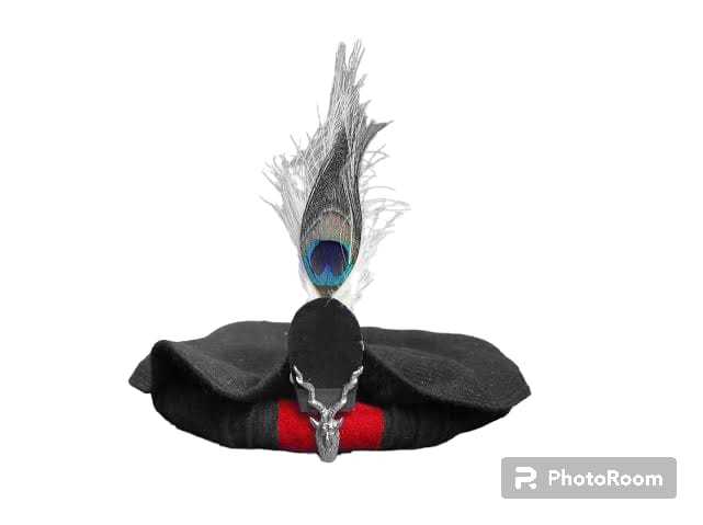 Chitrali Cap with Markhor & Feather | Daraz.pk