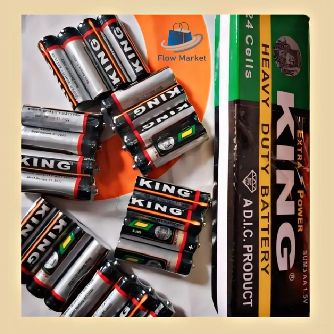 Pack of 24 Heavy Duty Battery AA Cell 1.5V - Extra Power - Clock Cell ...