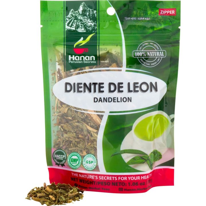Hanan Dandelion Leaf and Root Tea Diente de Leon – Herbal TeaDandelion ...