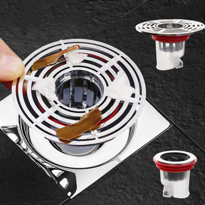 Floor Drain Deodorizer Toilet Sewer Anti-Odor Tool Blocking Toilet Insect-Proof Cover Inner Core ...