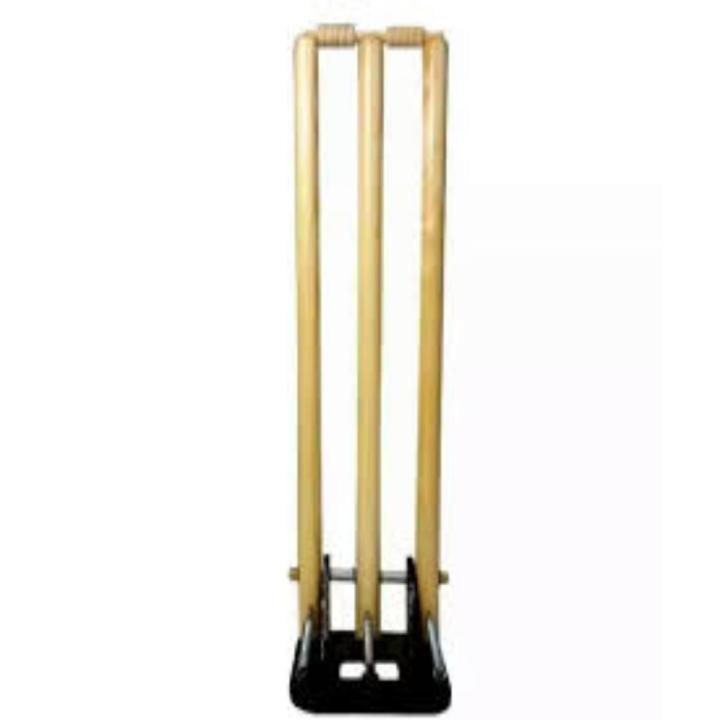 Hard Ball Cricket Spring Back Cricket Stumps – 28in Senior Stumps ...