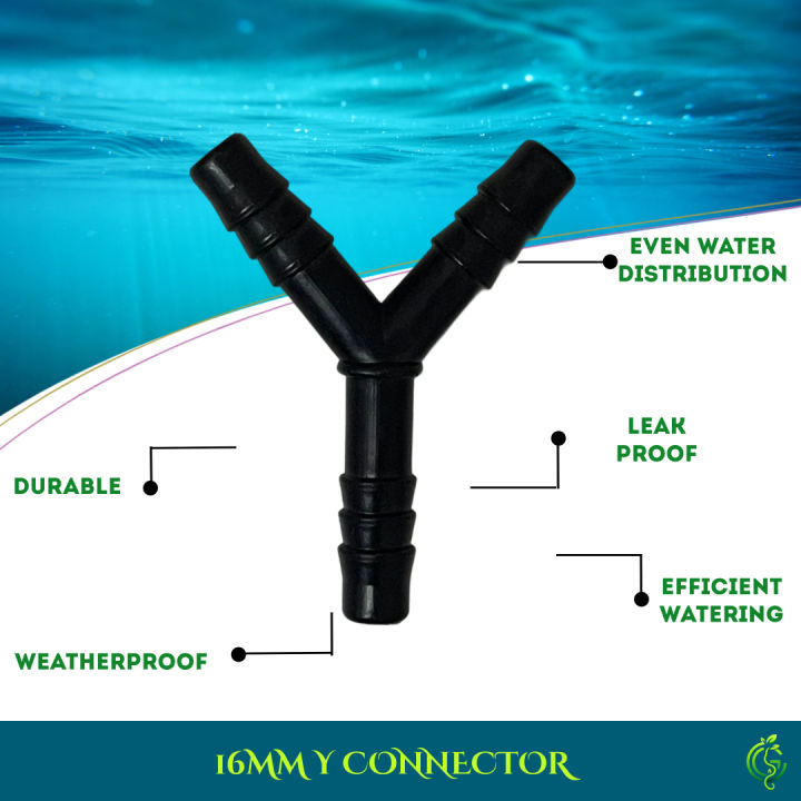 Y Connector 16MM | Drip Irrigation System | Daraz.pk