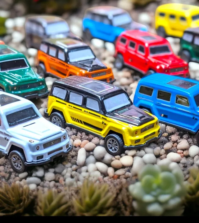 "Jeep Metal Die-Cast Toy Cars – G-Class SUV Model – 1:64 Scale ...