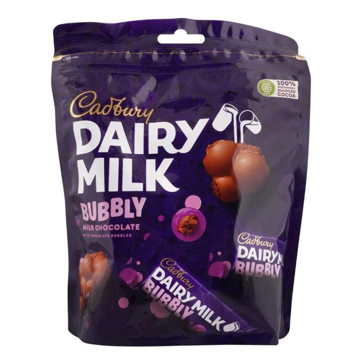 Cadbury Dairy Milk Bubbly Mini Bars, 170g | Daraz.pk