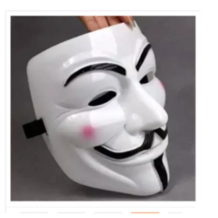 Halloween Vendetta Masquerade Horror Mask Hacker Male/Female V ...