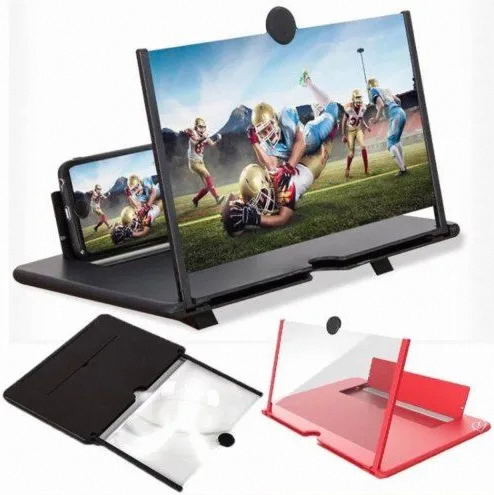 Mobile Phone Magnifying Glass HD Stand Screen Amplifier | Daraz.pk