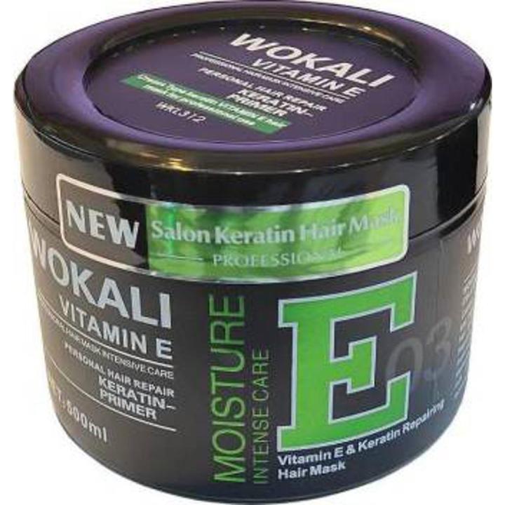 Wokali hair spa cream and hair mask with vitamin E hair treatment formula (500 ml) | Daraz.pk
