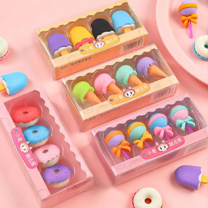 Cute Fancy Eraser For Girls Boys - Art Eraser Set - Cute Fancy Eraser ...
