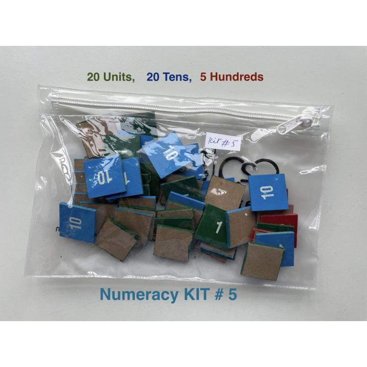 C2a-Numeracy Kit # 5 - Numbers, Counting, Place Value Tiles | Daraz.pk