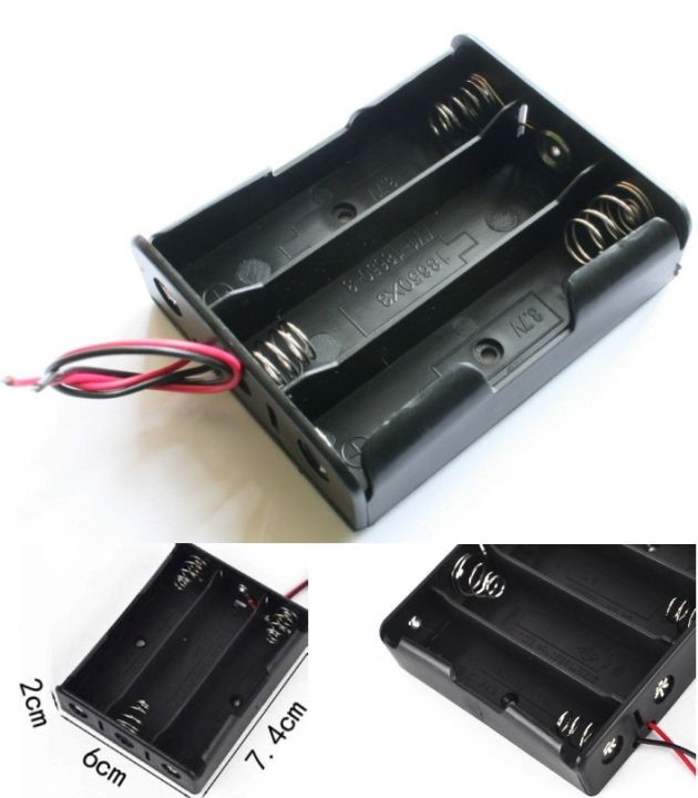 18650 Battery Holder Plastic Storage Box Case 3.7v | Daraz.pk