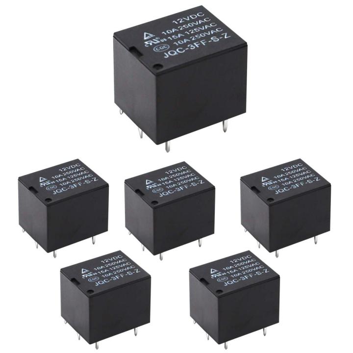 pack of Relay coil 4-6V load both AC/DC 220V 15A rated | Daraz.pk