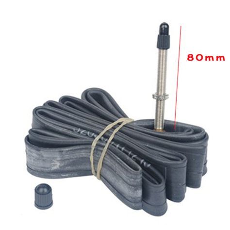 Bicycle Inner Tube 700 x 23C / 25C / 28C / 35C (51/60/80) mm Freach Valve Road Bike Tube ...