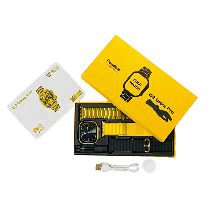 G9 Ultra 2 Pro Smart Watch (Gesture Feature) / Chain Strap - Latest ...