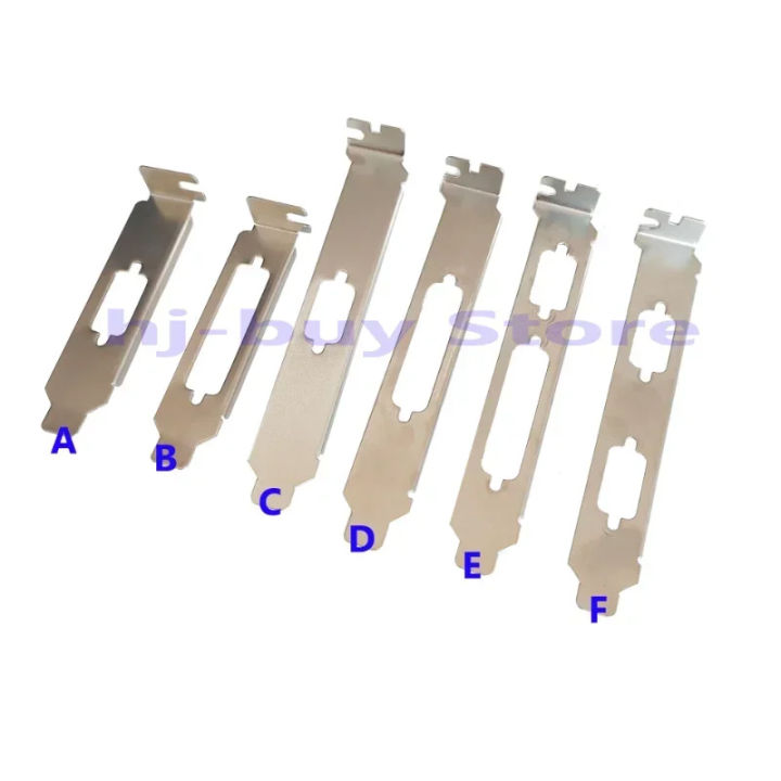 Low High Half Full Size Height Profile Connector Bracket For Serial DB9 ...