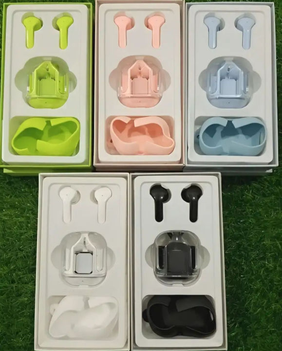 Air31 Earbuds Wireless Earphones Transparent crystal frame Bluetooth ...