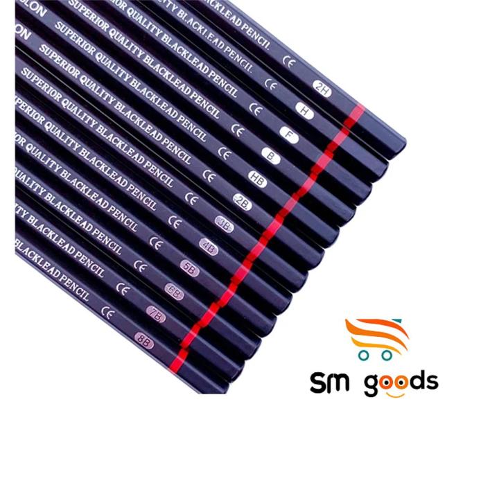 Degree Pencil, USLON Black LED Pencills, Special Sketching Drawing ...