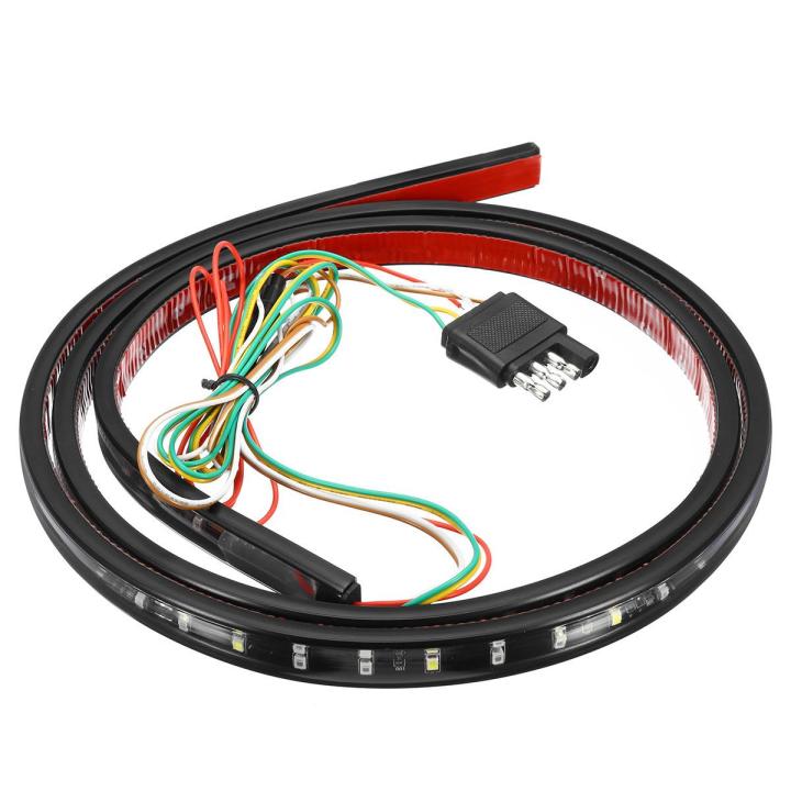 Flexible LED Car Truck RV Tailgate Strip Bar Brake Reverse Turn Signal ...