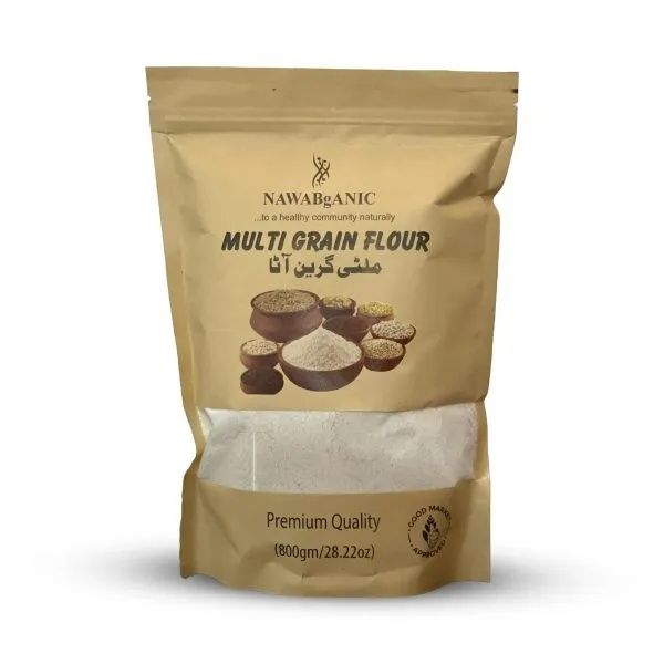 Multi-Grain Flour - 800 grams & 2 Kg | Nutrient-Rich Blend for ...