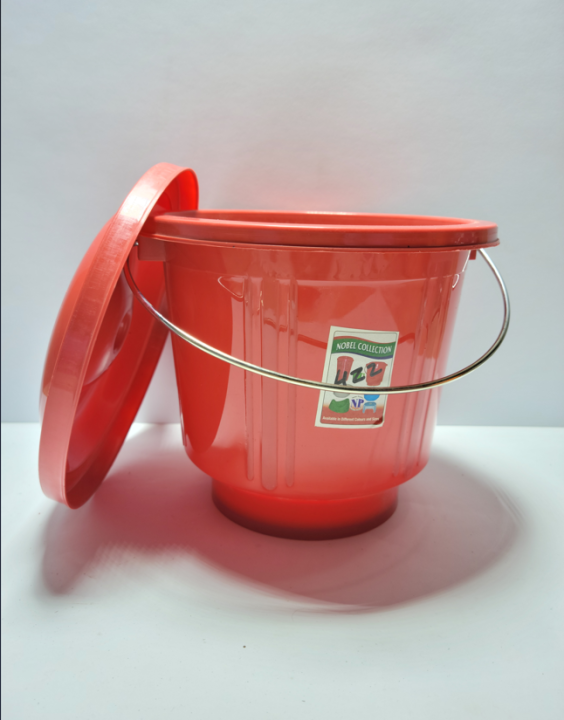 Noble Collection modern 2.5L Plastic Bucket – Multipurpose Storage ...