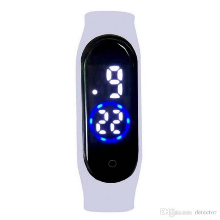 M3 Touch LED Bracelet Digital watch Band man and woman | Daraz.pk