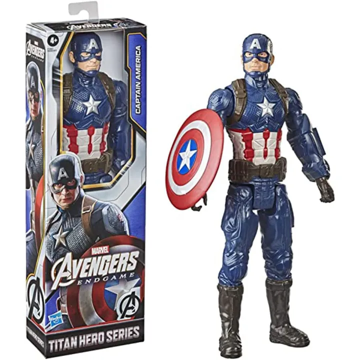 Marvel Avengers Series 12-Inch Captain America Action Figure - Titan ...