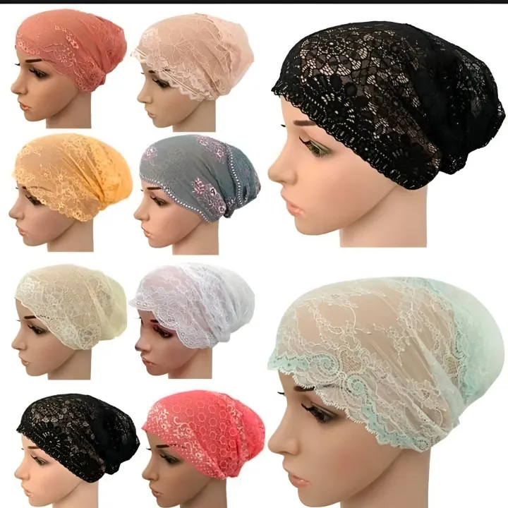 Net Hijab Cap For Girls | Modest hijab cap | Lightweight hijab cap ...
