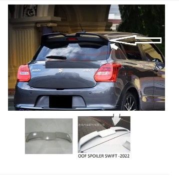 Suzuki Swift Trunk Spoiler Painted Glossy Black Premium Rear Boot Lid ...