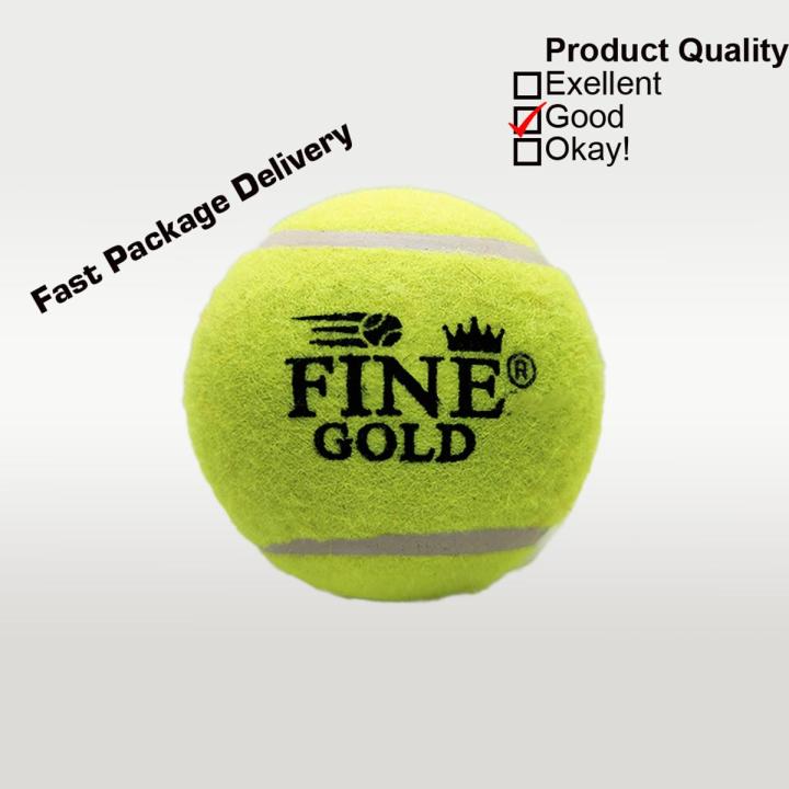 Fine Gold Good Quality Cricket Rubber Ball/ Tape ball/ Tennis Ball ...