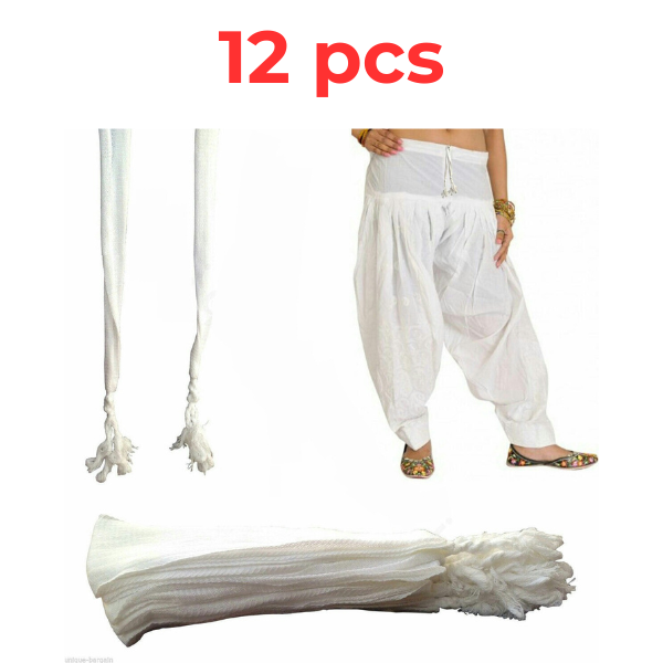 Pack Of 3, 6, 12 Shalwar Nara / Azarband - Kamarband / Naraa / NALA ...