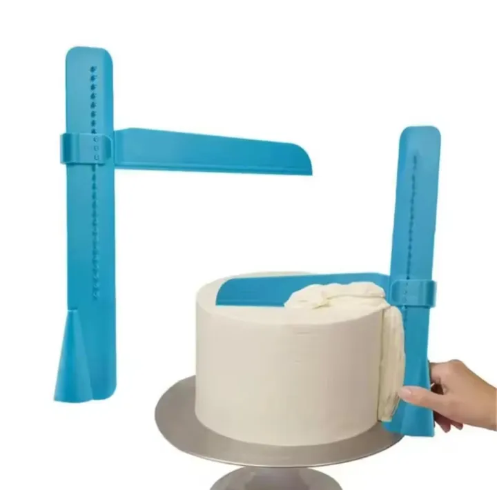 Cake Scraper Smoother Adjustable Fondant Spatulas Cake Edge Smoother ...