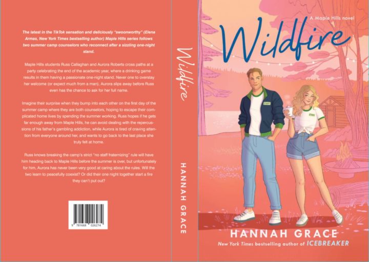 Wildfire: A Novel Book by Hannah Grace maple hills # 2 | Daraz.pk