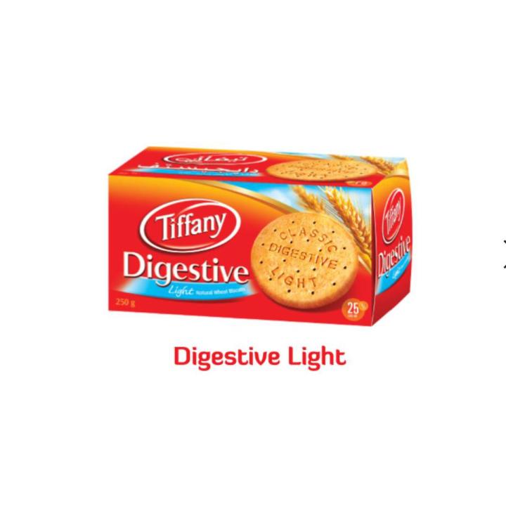 Digestive biscuit Tiffany Digestive Light 250gm | Daraz.pk