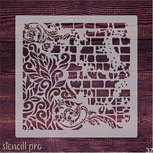 Mix Pattern Reusable Stencils Template for DIY Wall Tile Paper Fabric ...