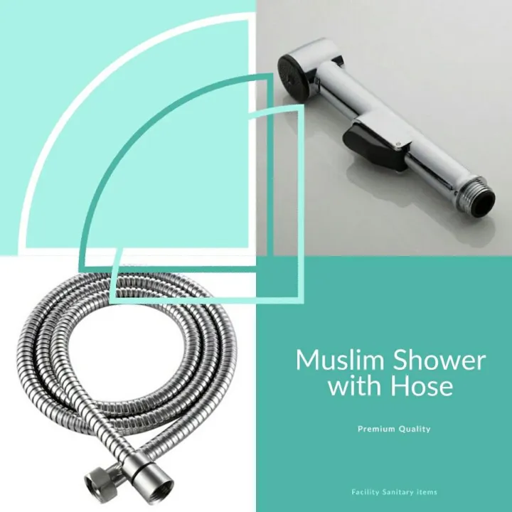 Muslim Shower with Pressure Hose | Daraz.pk