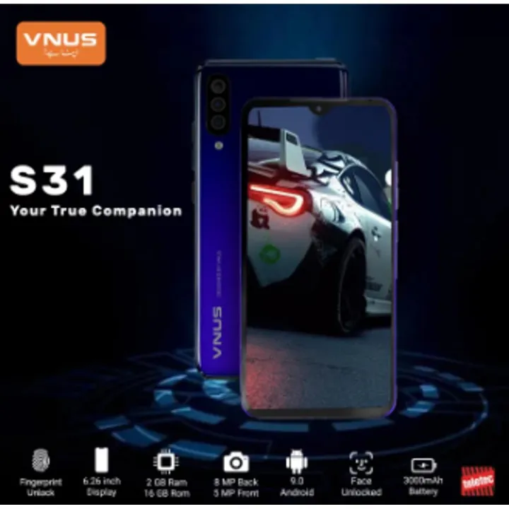 Vnus S31 - 6.26" Inch Display - 2GB RAM - 16GB ROM | Daraz.pk