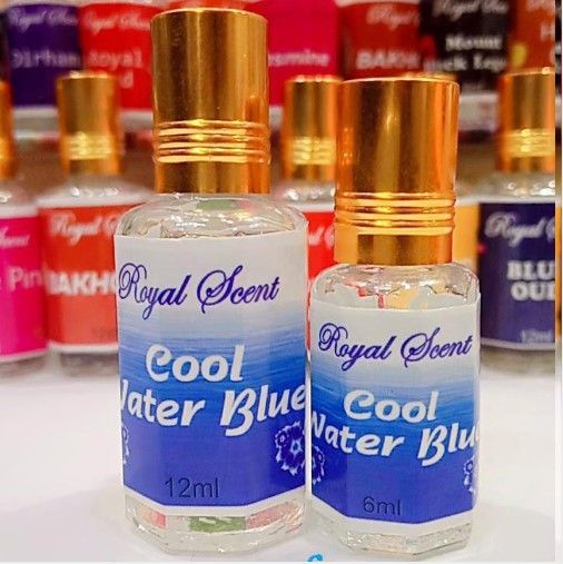ATTAR | COOL WATER BLUE | PURE ORIGNAL ATTAR | LONG LASTING | 3 ML , 6 ...