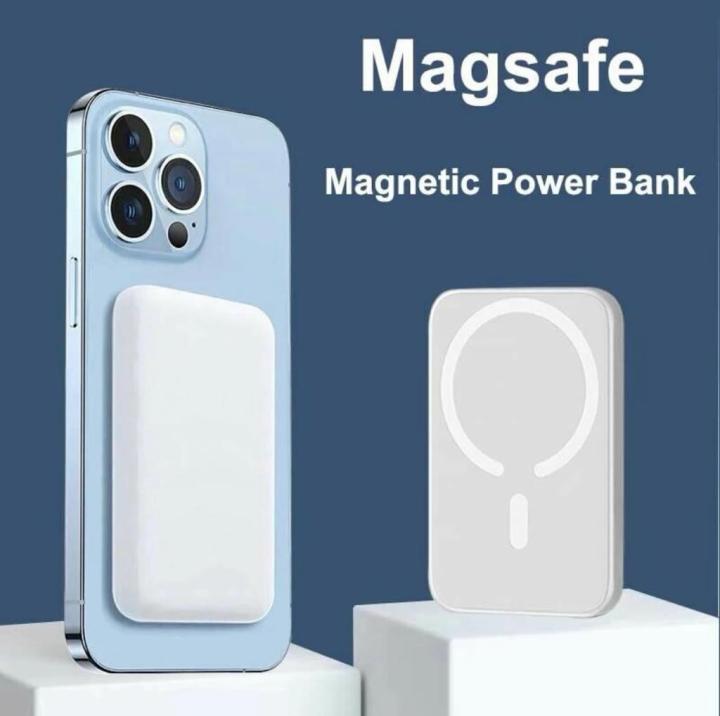 Apple MagSafe Wireless Power Bank for iPhone 5000mAh 20W Fast Charging ...
