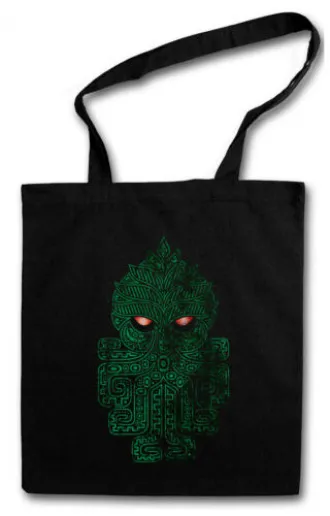CTHULHU PATTERN SHOPPER SHOPPING BAG Wars Horror Arkham Lovecraft ...