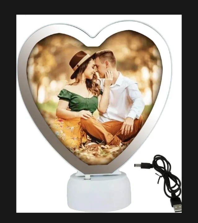 A.M Magic Photo Frame - LED Photo Frame - Magic Mirror - 3D Photo Frame | With your photo free ...
