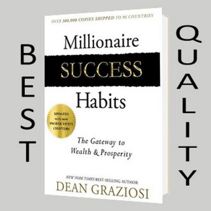 Millionaire Success Habits Book By Dean Graziosi Daraz Pk
