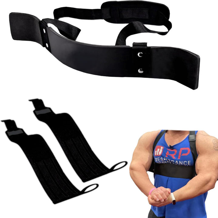 Arm Blaster Biceps Curl Triceps Muscle Isolator Bomber Fitness Gym ...