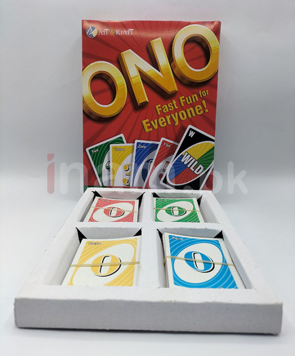UNO / ONO Cards Pack – Playful Fun with 108 Cards in One Pack | Daraz.pk