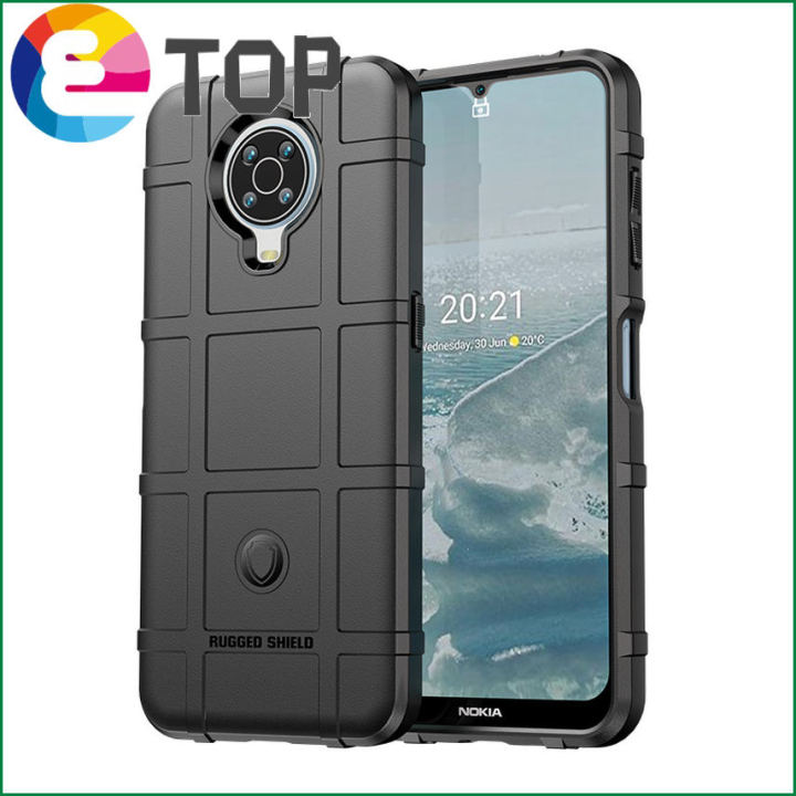【ETOP】Rugged Shield Silicone Case For Nokia G10 G20 X10 X20 G50 X100 5G ...