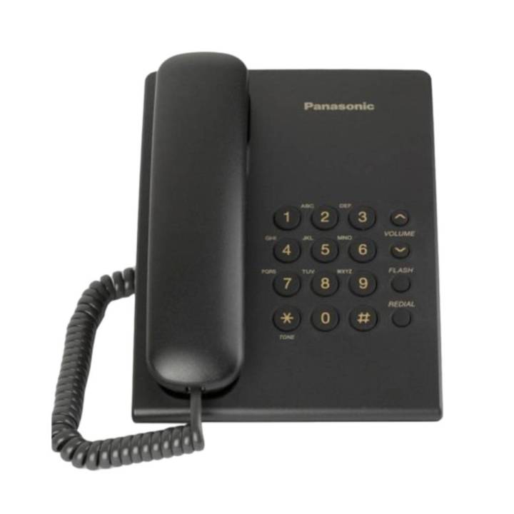 PANASONIC KX-TS500 - Integrated Corded Phone System - Black | Daraz.pk