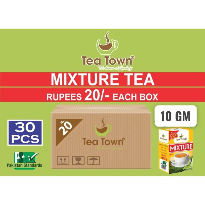 Tea Town Mixture Tea 10 gram (Pack Of 30) | Daraz.pk