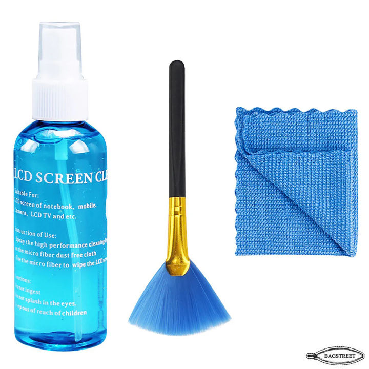 Cheneasy 3 in 1 Super Screen Cleaning Kit for LCD, LED, Camera Lens ...