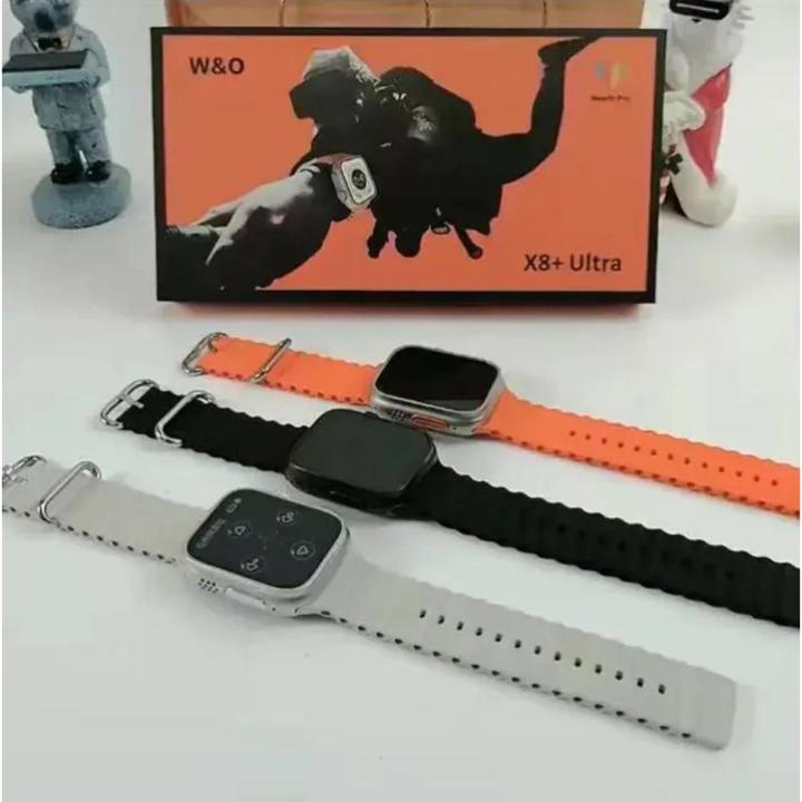 X8+ / X8 PLUS ULTRA SMART WATCH 49 MM | OCEAN STRAPS | SPACE GOLD DAIL ...