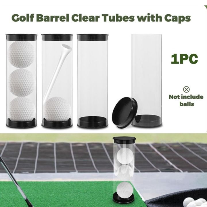 New Transparent Golf Ball Holder Tube Round 45X135MM Golf Ball Tube ...