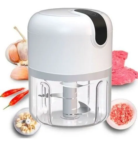 Rechargeable Mini processor, 250ml - Stainless Steel Blades - Wireless ...